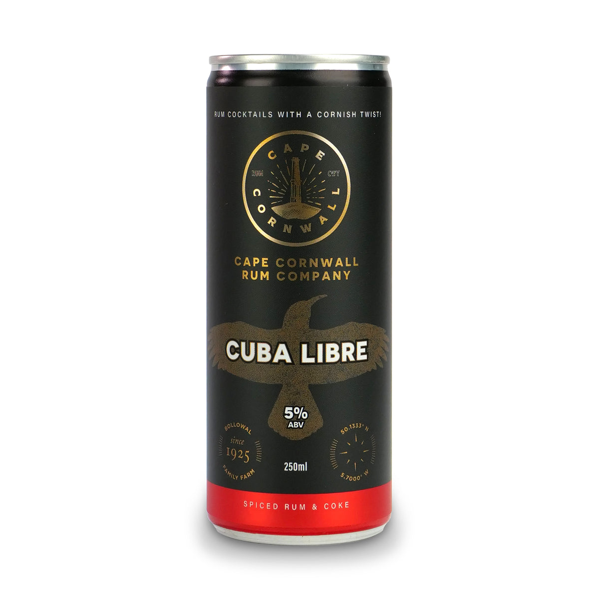 Cape Cornwall Rum Cuba Libre 12 Pack – Cape Cornwall Rum Company