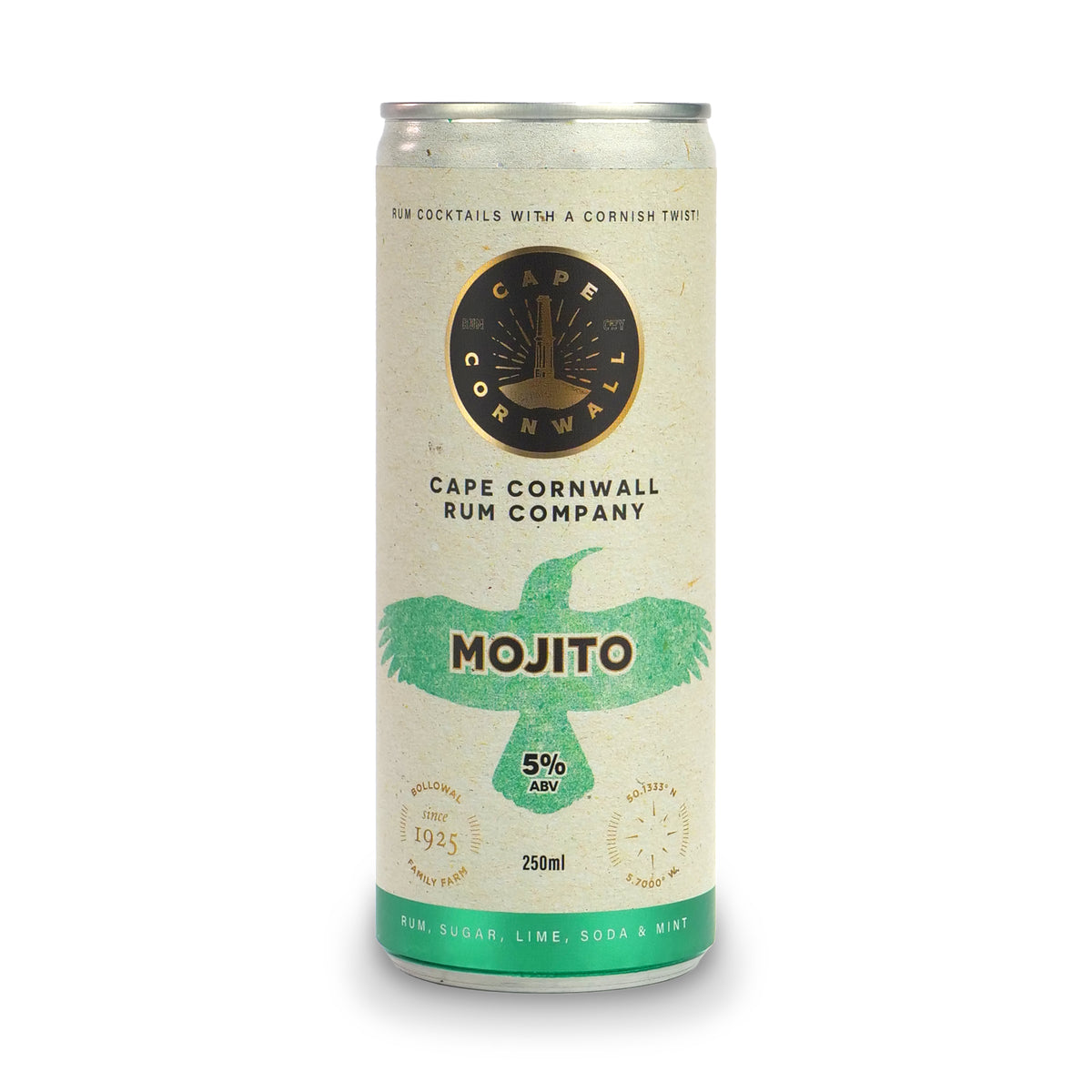 Cape Cornwall Mojito 12 Pack – Cape Cornwall Rum Company